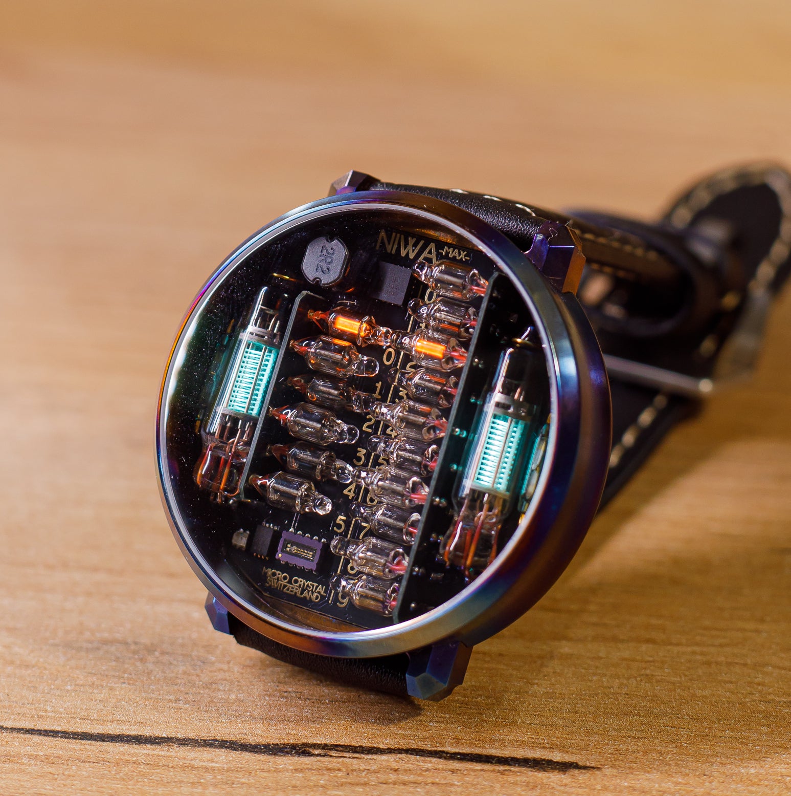 NIWA Lunokhod MAX watch. Stephan's Quintet case. – NIWA Watches store